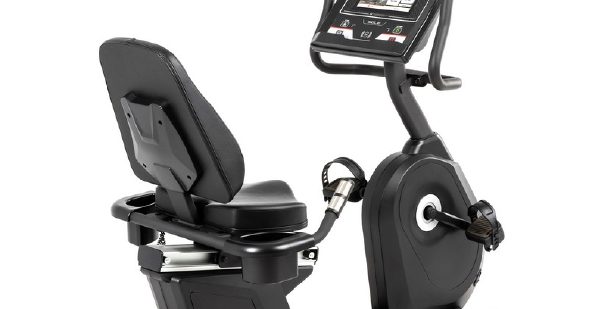 Cyclette recumbent professionale Sole Fitness USA LCR 24 TFT Touchscreen