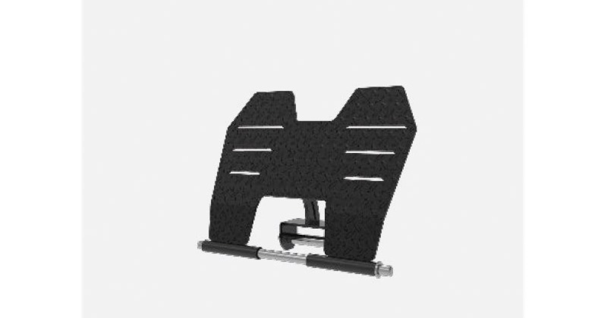 Low row foot plate per ASX-7000